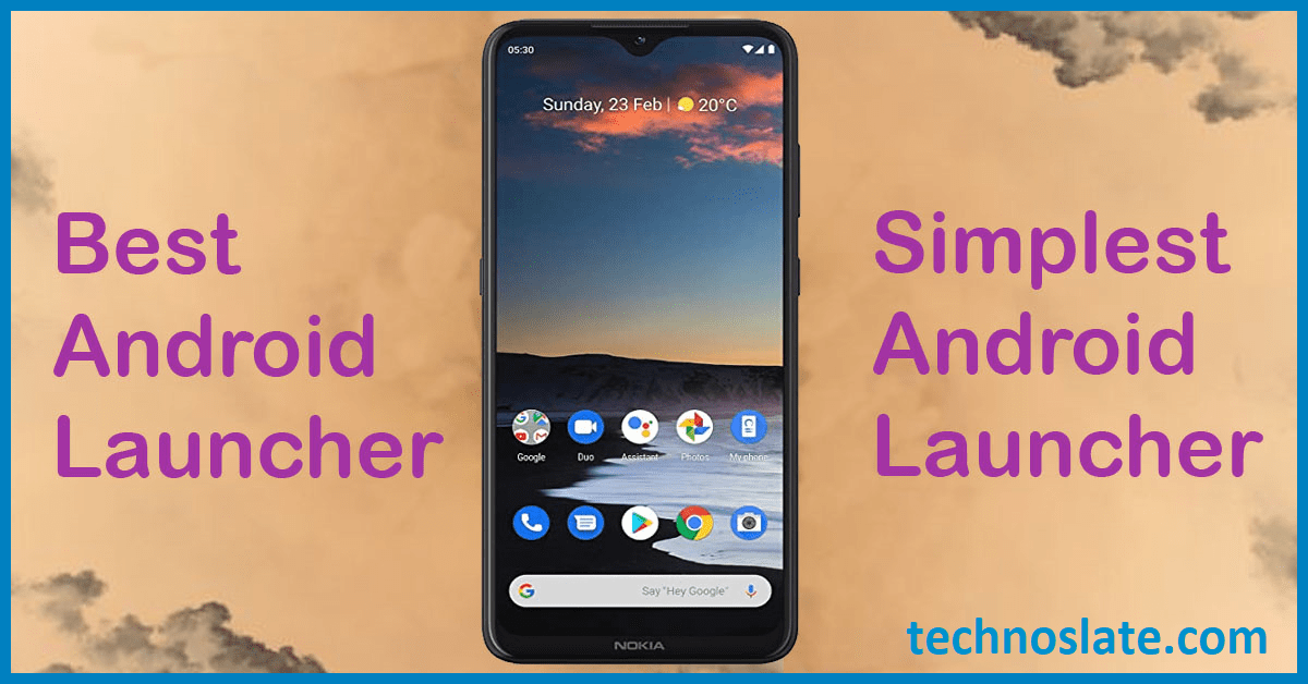 Best and Simplest 1 Android Launcher - Techno Slate